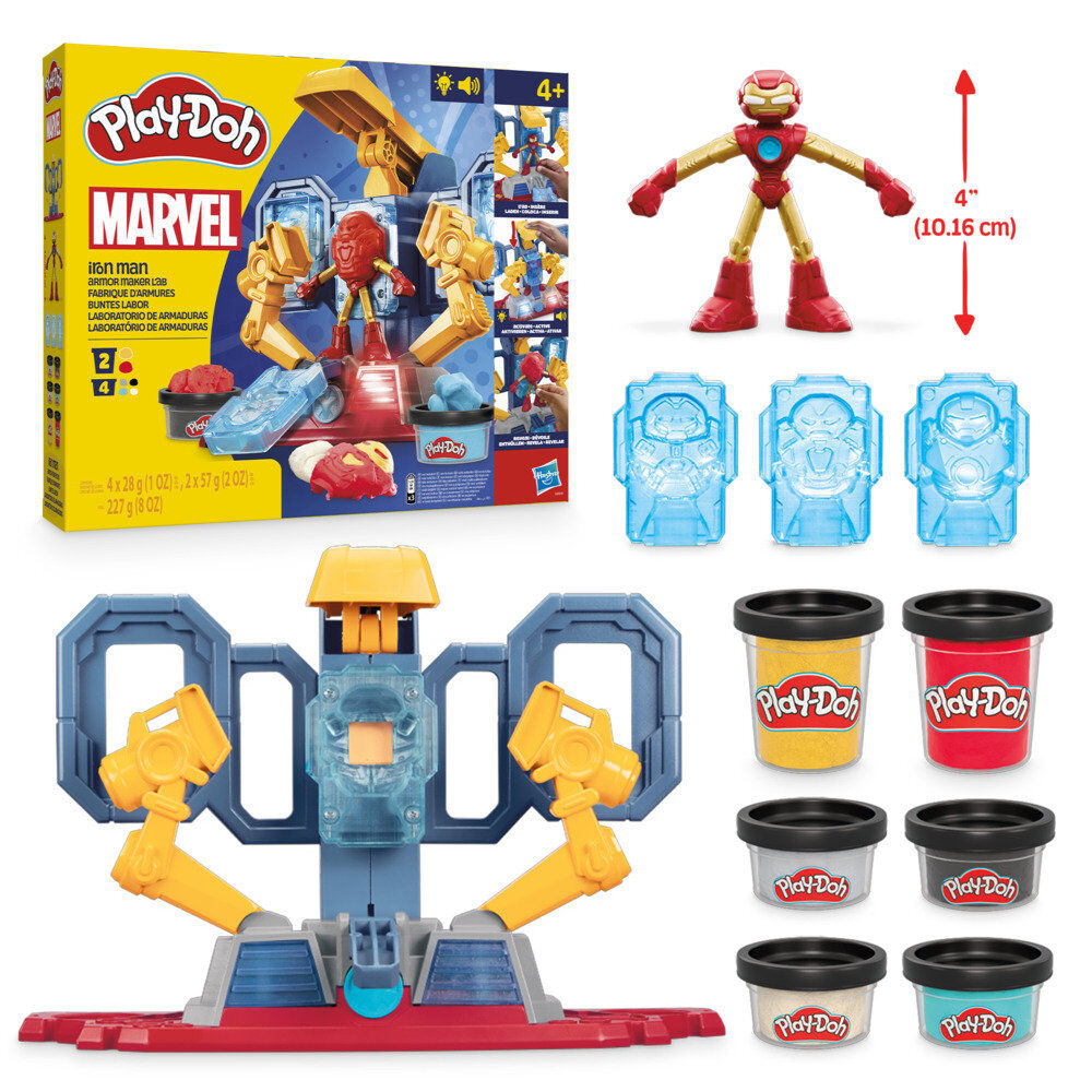 Play-Doh Marvel Vasember Páncél Laboratórium – ArvoaKids